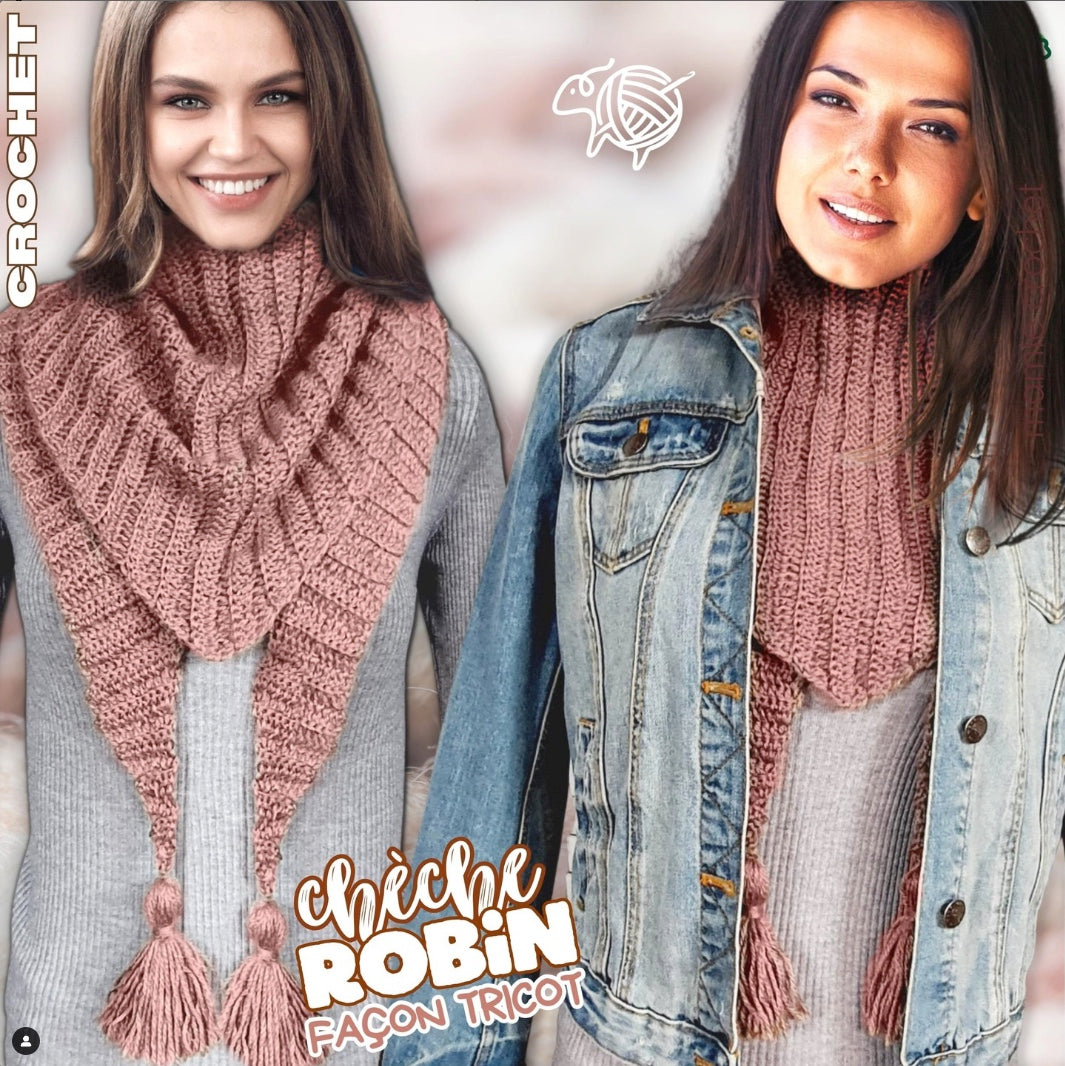 Chèche Robin Mamie Crochet tuto pdf